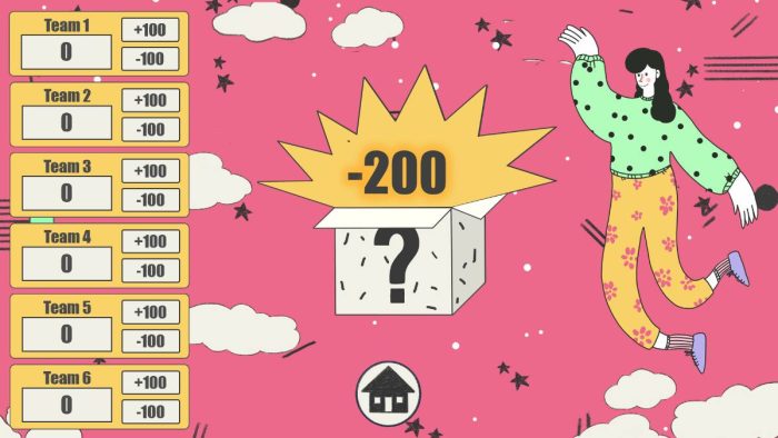 Mystery Box Game Template - A Tutor