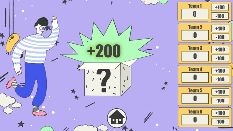 Mystery Box Game Template - A Tutor