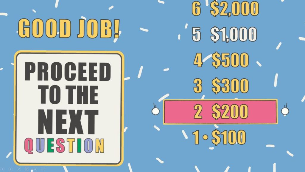 Who Wants to Be a Millionaire: Classroom Game - A Tutor