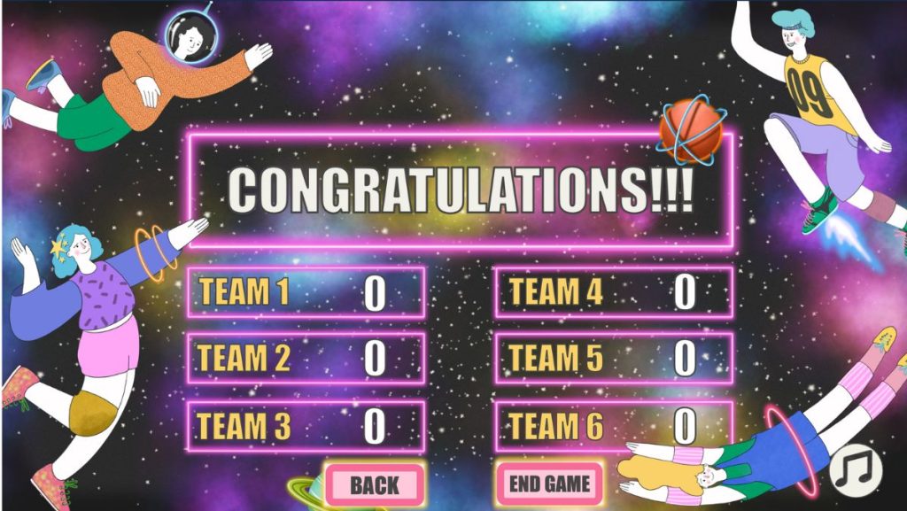 Space Ball (Trashketball): Review Game Template - A Tutor