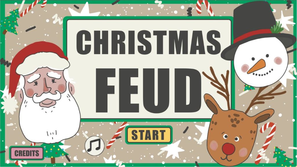 Christmas Friendly Feud Game Template - A Tutor